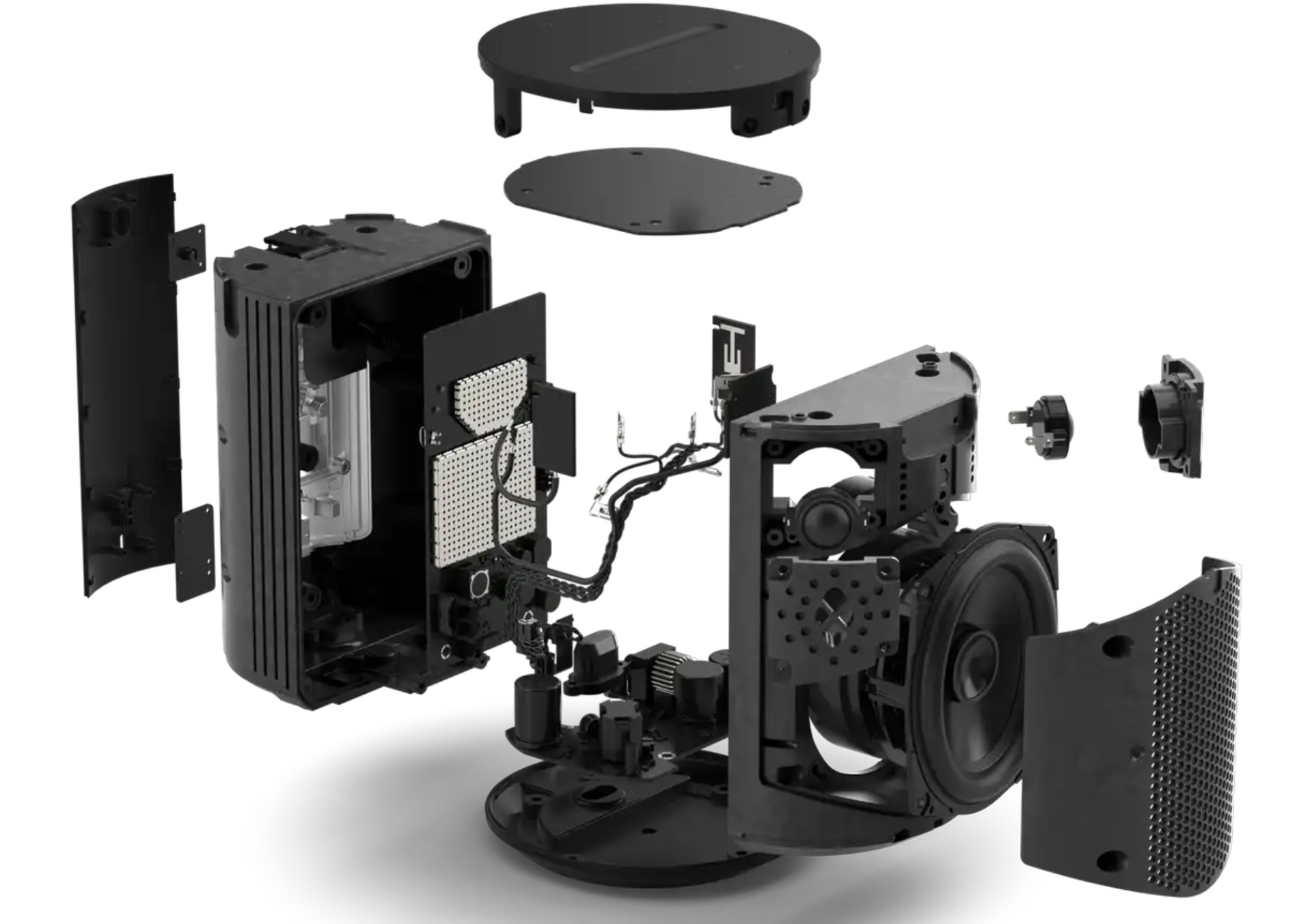 Sonos Era 100 White Diffusore Wireless TruePlay Wi-Fi AirPlay2 Bluetooth Multiroom Voice Control